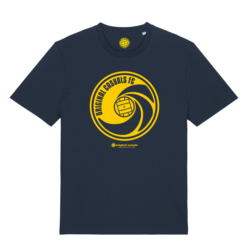 OC Badge - Cosmo - Navy T-shirt – Original Casuals