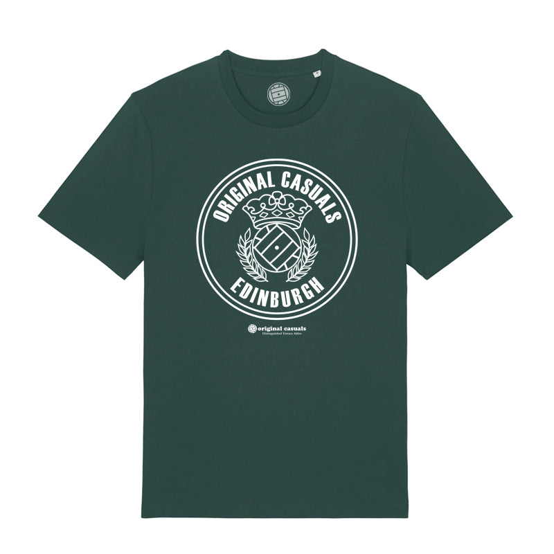 OC Badge - Hibs 80s - Glazed Green T with White print – Original Casuals