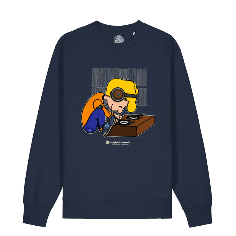Schroeder DJ - Navy Sweatshirt – Original Casuals