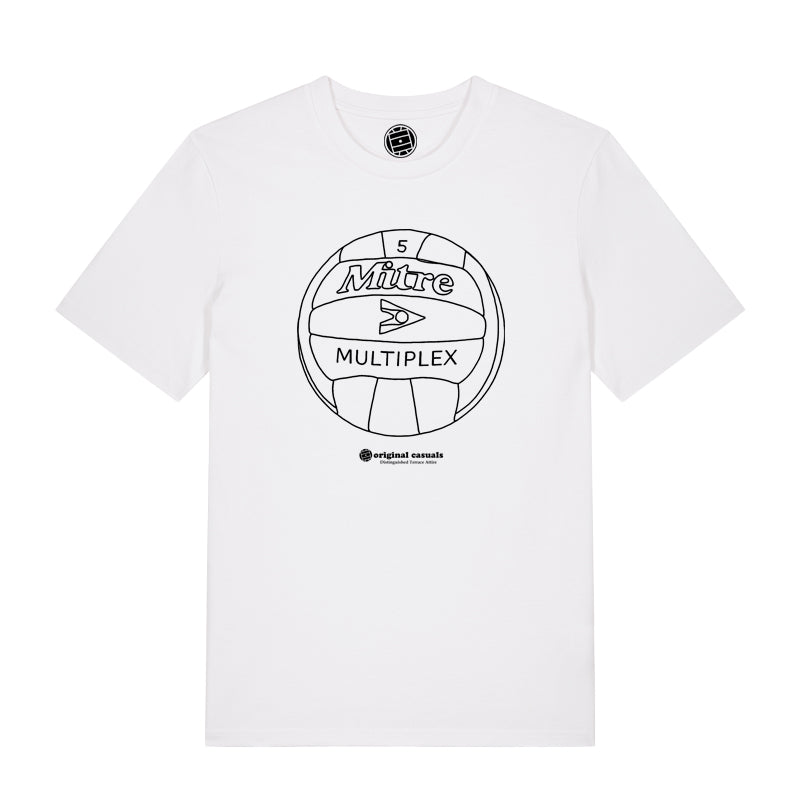 Mitre Multiplex - White T-shirt – Original Casuals
